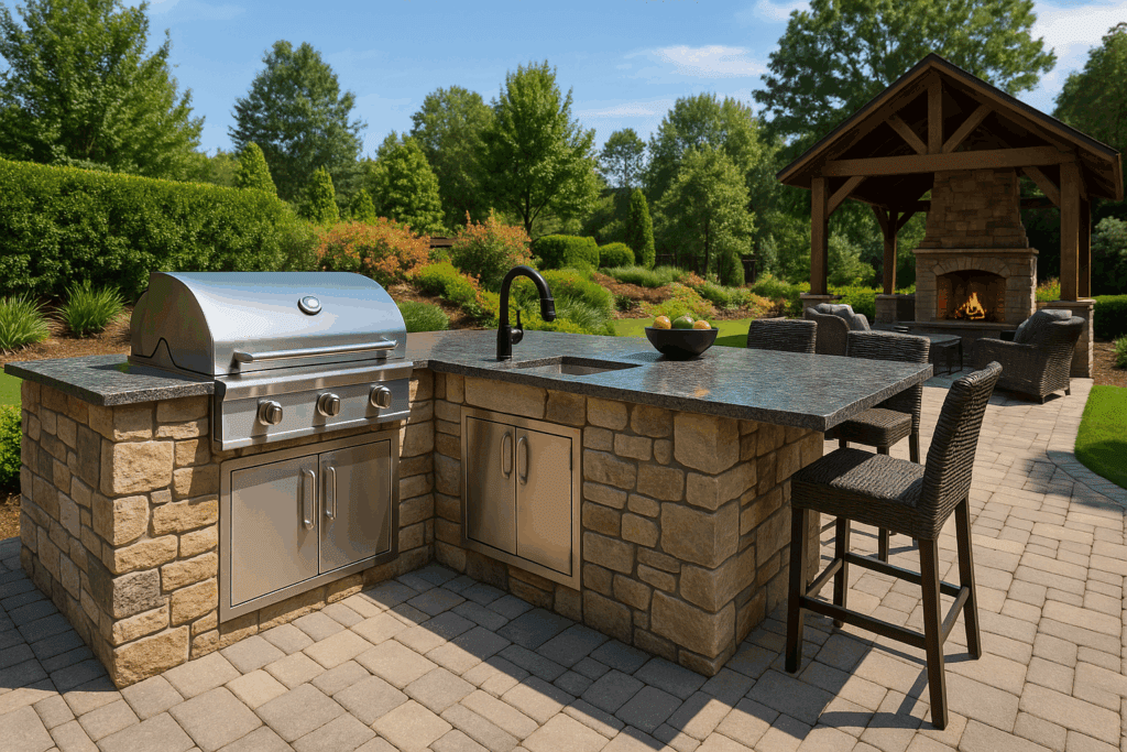 Outdoor Kitchen Installation Atlanta | Southern Outdoor Design ...
